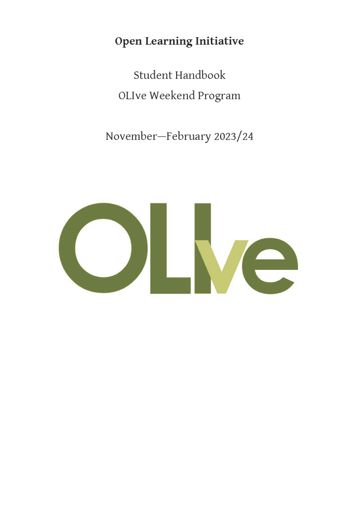 Student Information – OLIve Weekend Program Budapest